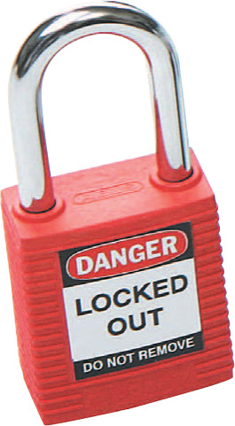 Taylor Safety Equipment | KEYED ALIKE PADLOCK RED PK3 853205