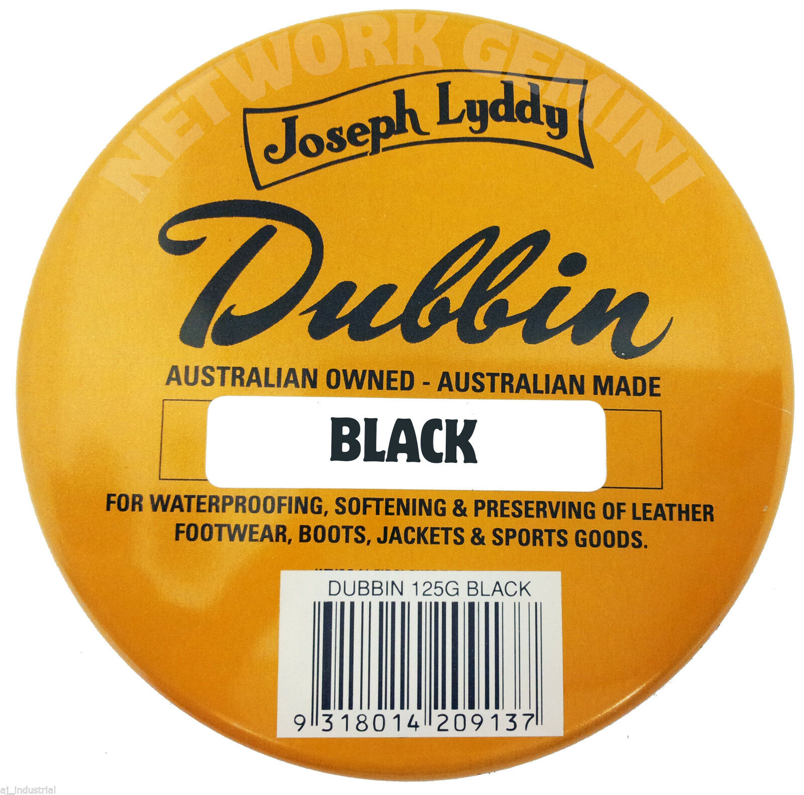 Taylor Safety Equipment | BLACK DUBBIN. 125G