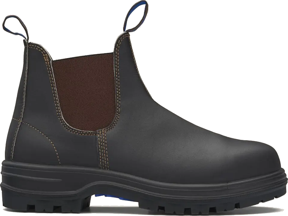 Taylor Safety Equipment | BLUNDSTONE 140 STEEL CAP BOOT BROWN SIZE 5