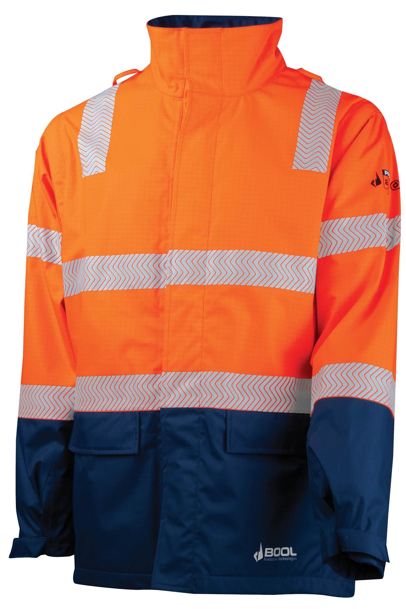Taylor Safety Equipment | FR HIVIS TAPED PARKA WITH ZIP OFF SLEEVES ...