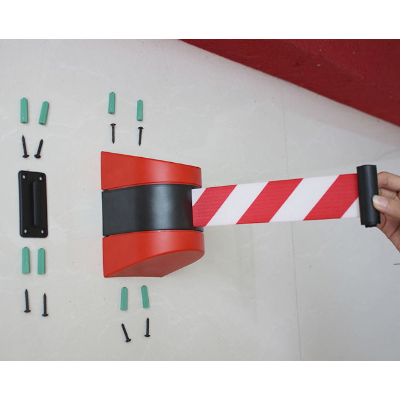 Taylor Safety Equipment | 9m Wall Mounted Retractable Safety Barrier