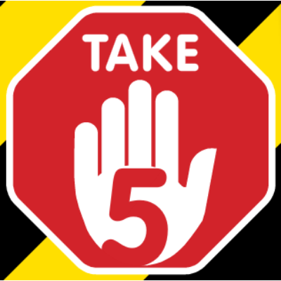 Taylor Safety Equipment | Take 5 Personal Pre-Task Risk Assessment Kit